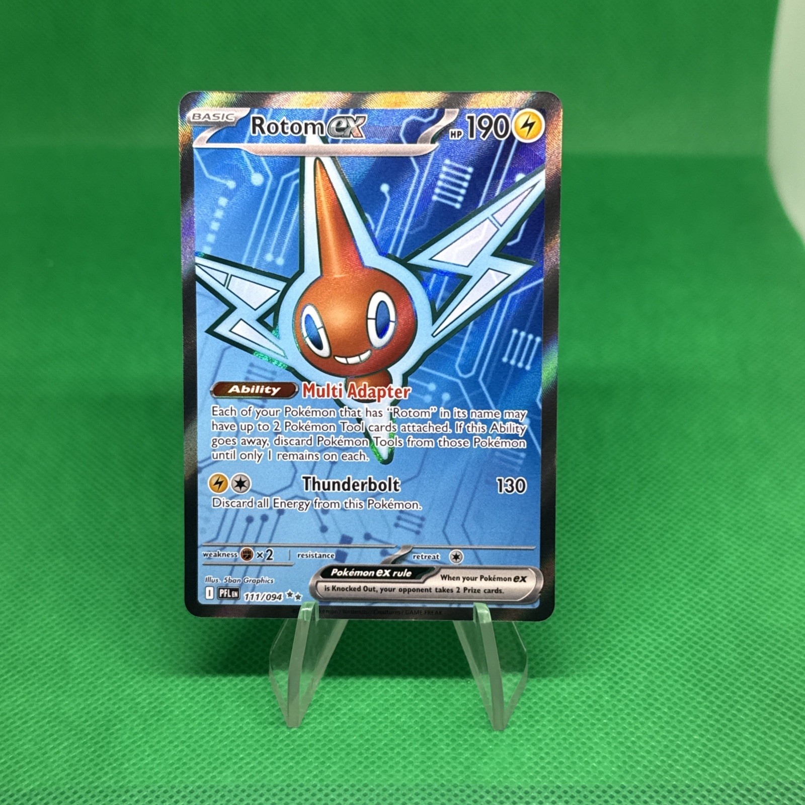 Rotom ex 111/94 | Ultra Rare Card | Phantasmal Flames