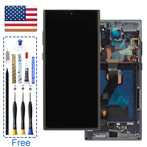 OLED Display Touch Screen Digitizer +Frame For Samsung Galaxy Note 10 ...