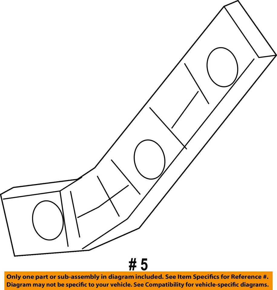 GM OEM 16-19 Volt Rear Bumper Bumper Components-Side Retainer 23399507 ...