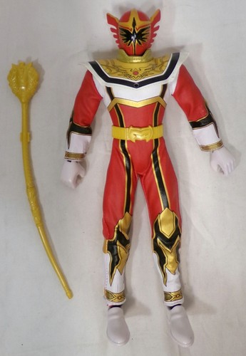 Bandai Power Rangers Mystic Force Parlant Rouge Légende 12 " Figurine ...