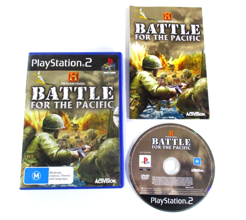 Battle For The Pacific PS2 Game M PAL R4 2007 Activision Manual Tested ...
