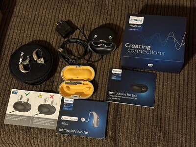 PAIR PHILIPS HL 9030 HEARLINK DIGITAL HEARING AIDS iPHONE COMPATIBLE ...