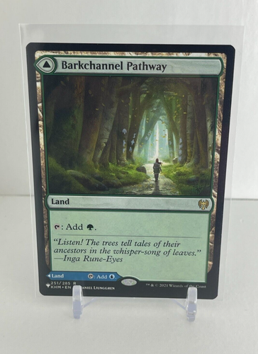 Barkchannel Pathway / Tidechannel Pathway | Kaldheim MTG The List | eBay
