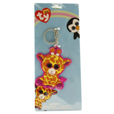TY Beanie Boos - Rubber Keychain - SAFARI the Giraffe (2.5 inch) - New ...