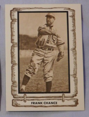 1982 Cramer Sports Baseball Legends Frank Chance Cubs Yankees Baseball ...