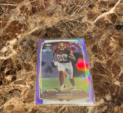Jordan Reed 2014 Topps Chrome Purple Refractors Redskins Football Card ...