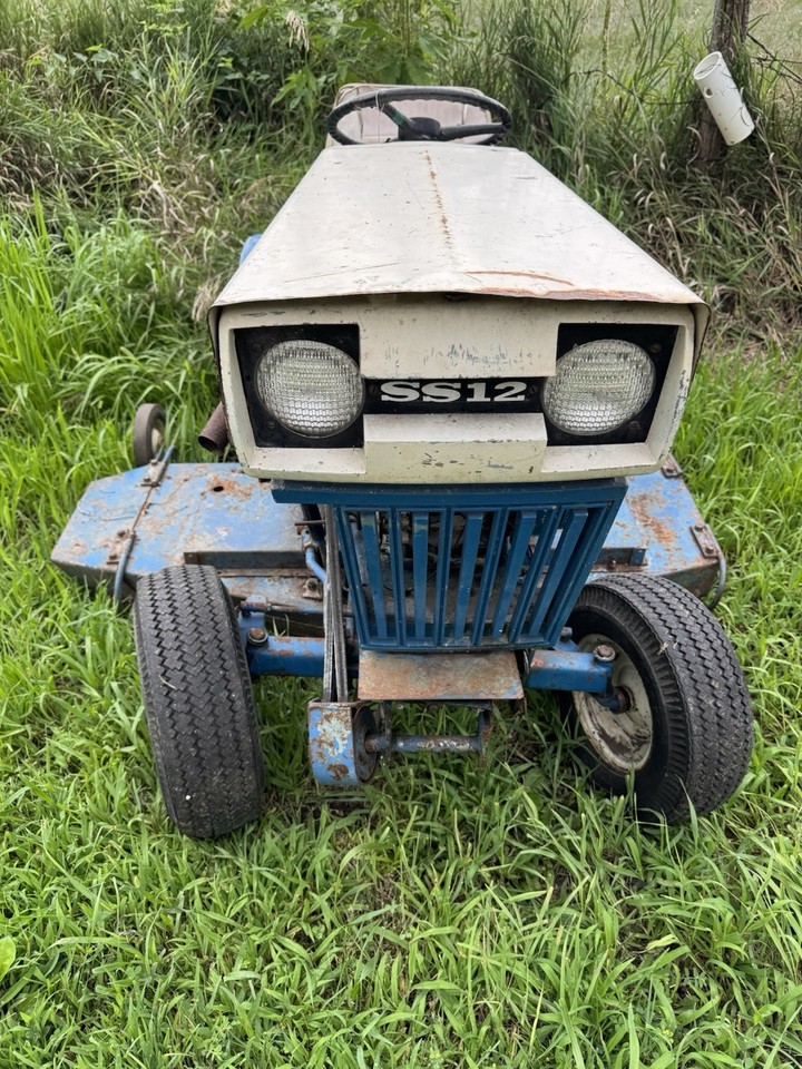 Sears Suburban SS12 Tecumseh HH120 Engine Vintage Garden Tractor With ...