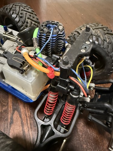 Traxxas T-Maxx RC 4X4 Monster Truck with EZ Start TRX 3.3 Nitro Engine ...