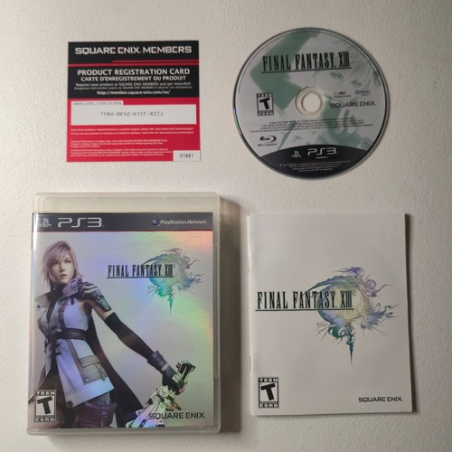 Final Fantasy XIII Standard Edition PS3 Video Game RPG Square Enix | eBay