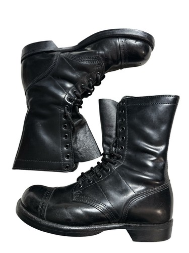 Corcoran 1500 Jump Boots Size 9 Leather Military Paratrooper USA Shank ...