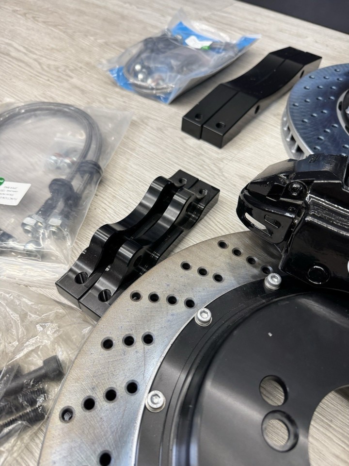08-13 BMW E90 E92 E93 M3 BREMBO Big Brake Kit Calipers Rotors Set NEW ...