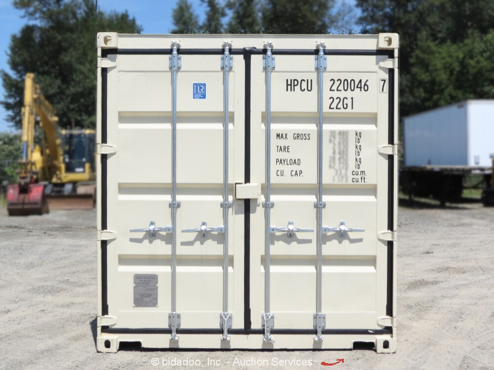 2024 20' Shipping Storage Container Conex Fork Pockets 67,200 LB ...