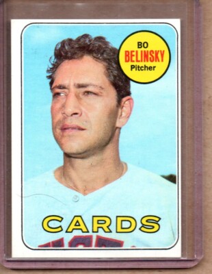 1969 TOPPS BO BELINSKY #366 (VG-EX) CREASE FREE | eBay