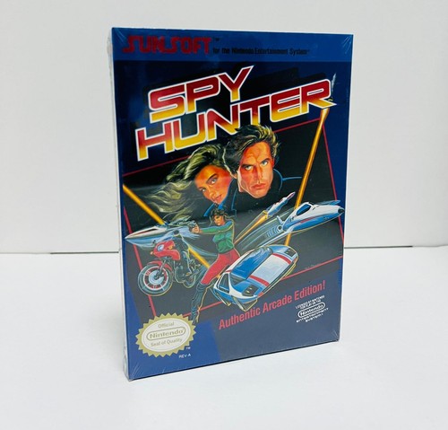 Spy Hunter Nintendo NES - Sealed H Seam - 1987 | eBay