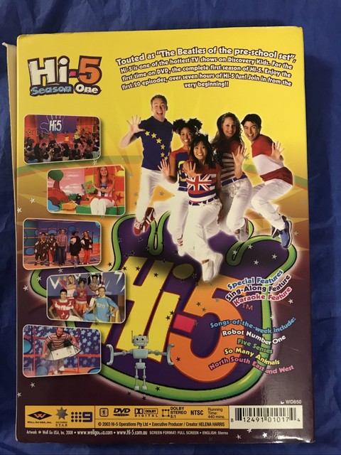 Hi-5 - Season 1 Box Set (DVD, 2008, 3-Disc Set) for sale online | eBay