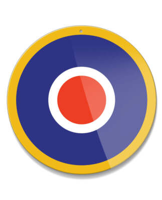 British Royal Air Force Roundel Late WWII Aluminum Sign | eBay