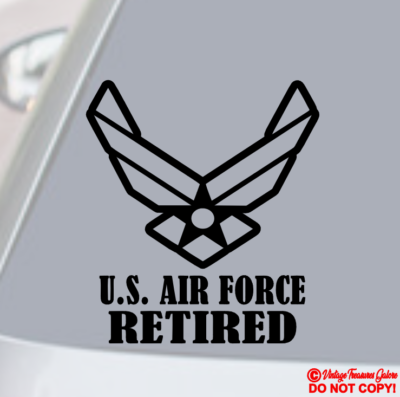 Us Air Force Seal Vinyl Decal Sticker Window Wall Car Ebay Air Force