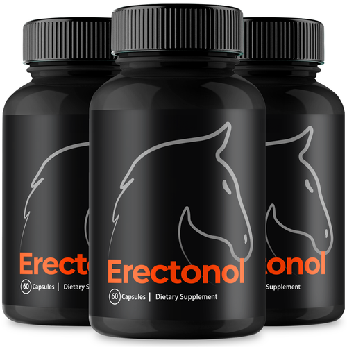 (3 Pack) Erectonol Dietary Support Pills to Boost Male Vitality (180 ...