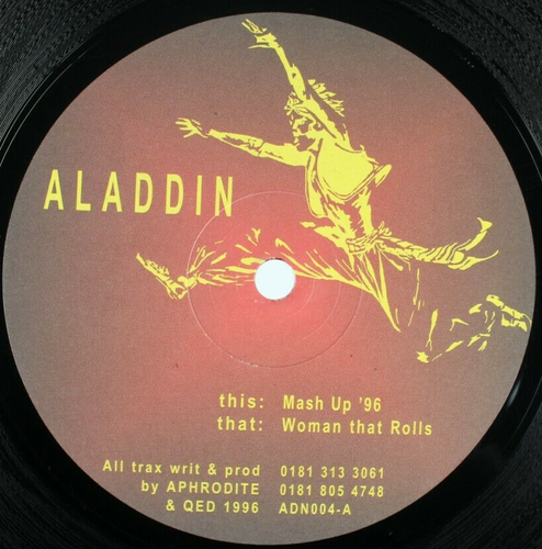 ALADDIN MASH UP 96 / WOMAN THAT ROLLS 12" UK DNB DJ VINYL *QUICK SHIP ...