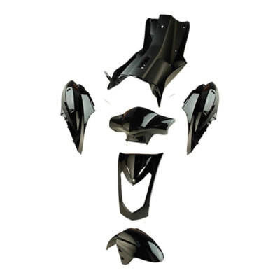 KIT CARENA 6 PEZZI NERO per Kymco AGILITY 50CC / 125CC (BIPOSTO) | eBay