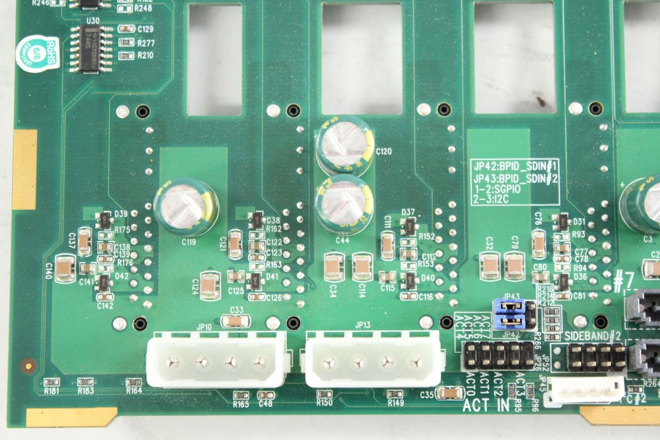 SuperMicro SAS-743TQ Super Back Panel SATA & SAS Board SAS743TQ ...