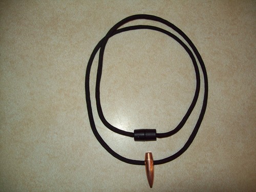 US SNIPER “HOG” TOOTH .30 cal NECKLACE LANYARD 550 PARACORD (USA ...