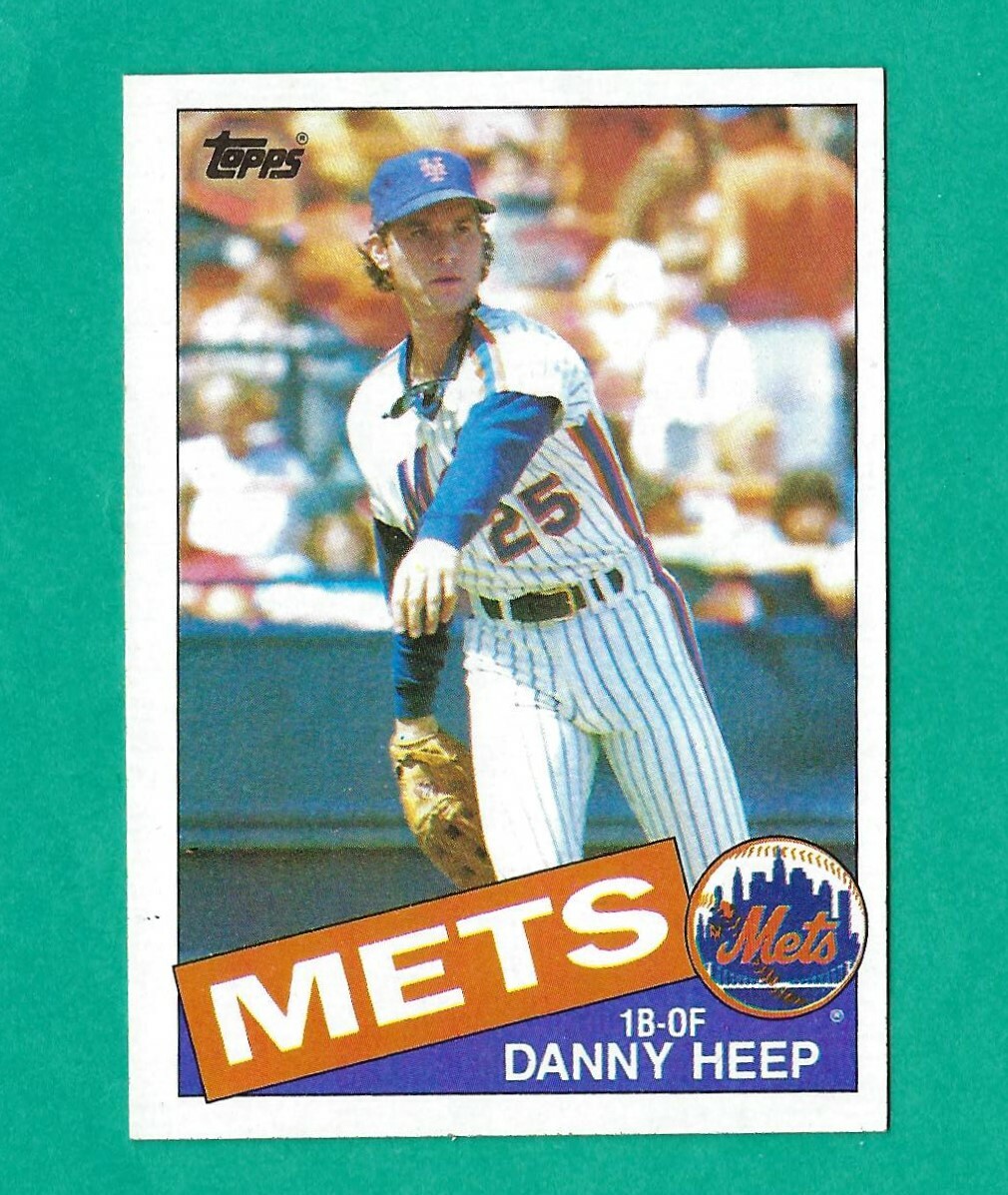 1985 Topps Baseball - Danny Heep #339 Mets | eBay