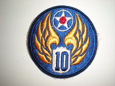 US ARMY 10TH AIR FORCE WWII PATCH (REPRODUCTION) | eBay