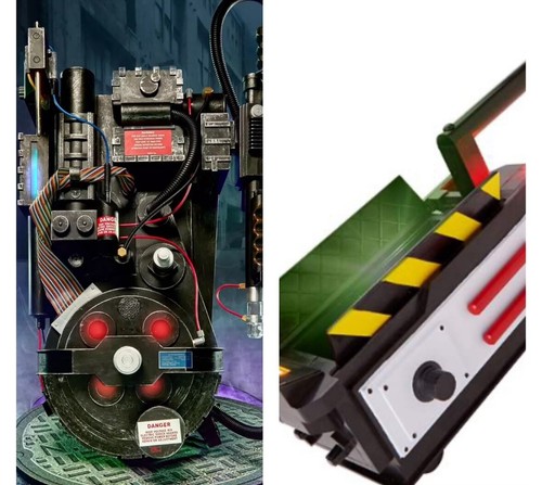Ghostbusters Proton Pack Life Size Replica Lights, Sounds Ghost Trap ...