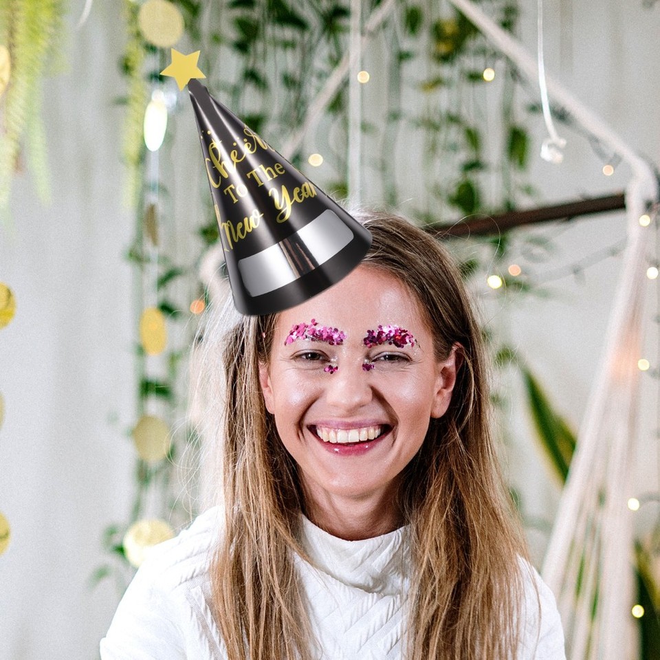 12 Pcs New Year's Eve Party Supplies Paper Hats for Years | eBay Australia