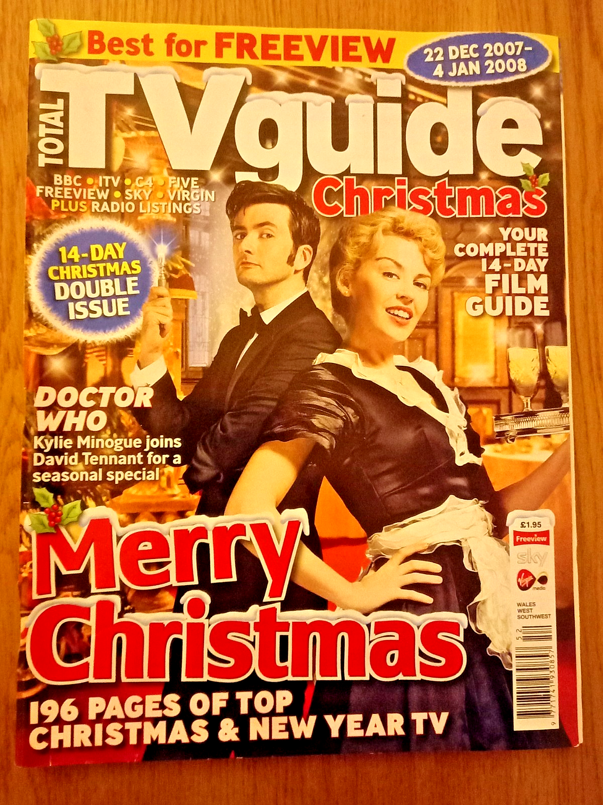 TV Guide DEC 2007 CHRISTMAS & NEW YEAR DOUBLE ISSUE EDITION | eBay UK