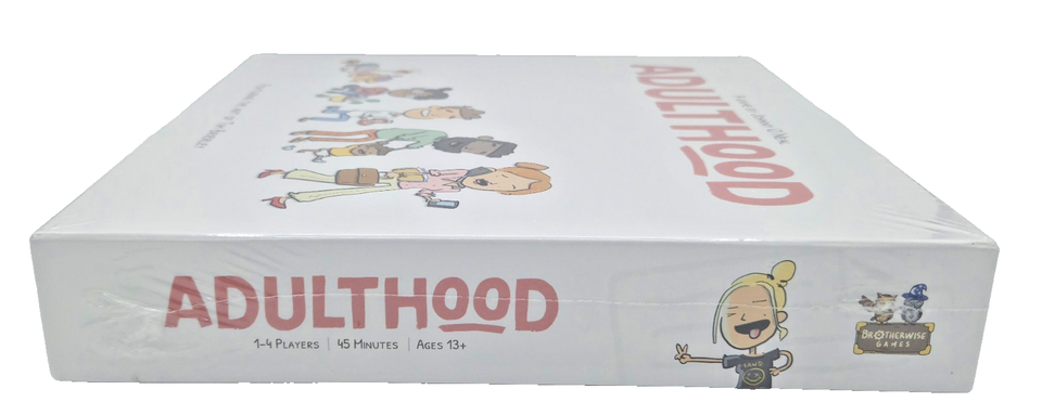 Adulthood Card Board Game NEW SEALED Brotherwise Games Johnny O'Neal ⚡ ...
