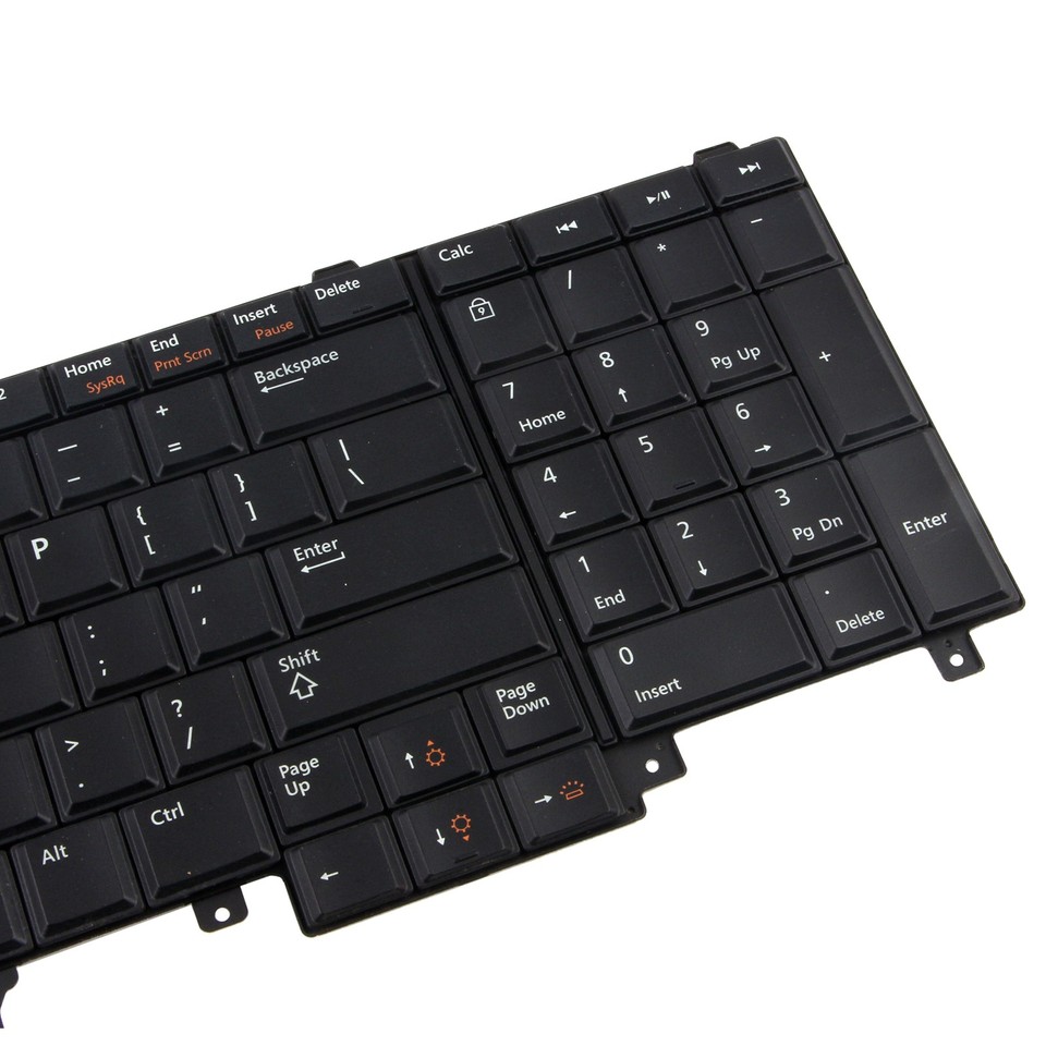 US Keyboard with Backlit Fit Dell Latitude E5520 E5530 E6520 E6530 ...
