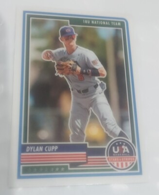 2023 Stars & Stripes #44 Dylan Cupp USA Baseball 18U National Team | eBay