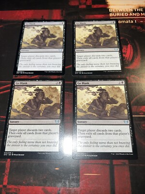 MTG 4 X Go Blank - Strixhaven: School of Mages NM/M | eBay