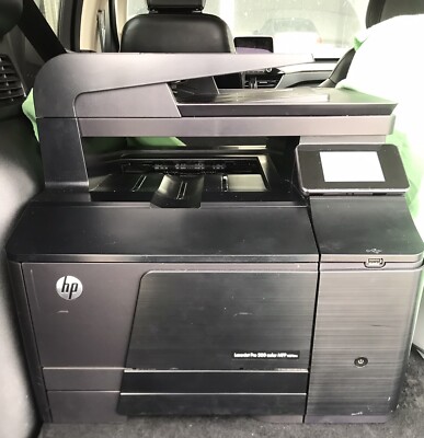 HP LaserJet Pro 200 M276NW Laser Printer - Black (CF145A) 886112381097 ...