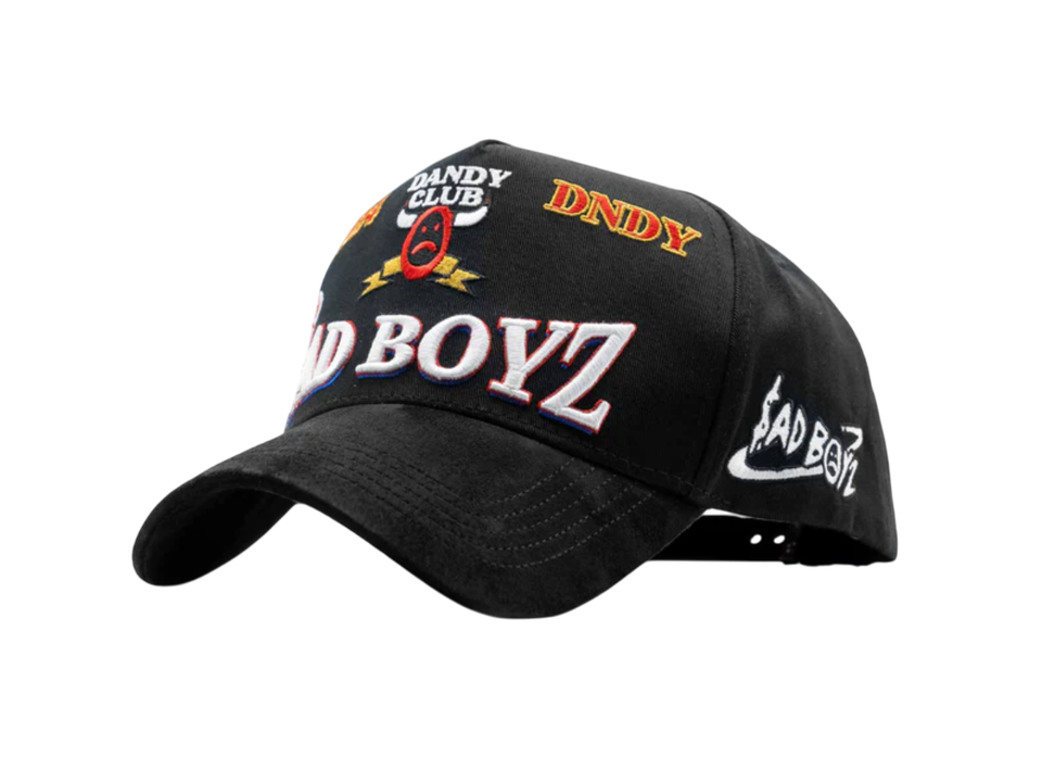 DANDY HATS X SAD BOYZ COMO JORDAN COLLAB BLACK SNAPBACK HAT DANCLUBSAD ...