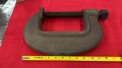 Wilton #6 C Clamp Extra Heavy Duty 6-7/16" Jaw Opening Drop Forged ...