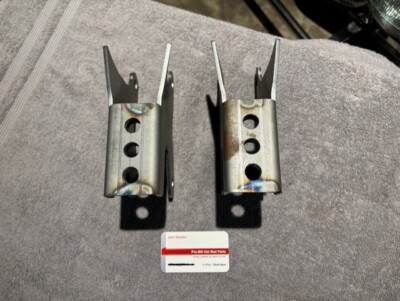 WELD-ON PARALLEL 4 BAR 4 LINK SUSPENSION REAR AXLE BRACKETS COILOVER ...