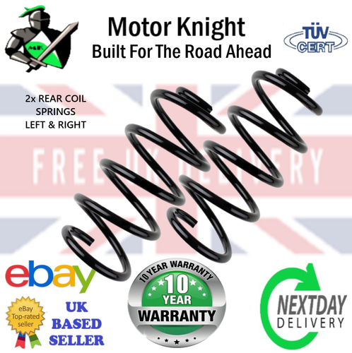 FORD FIESTA 2008-2017 - 1.0Eco/1.25/1.4/5/6TDCi 1.6Ti-VCT - REAR COIL ...