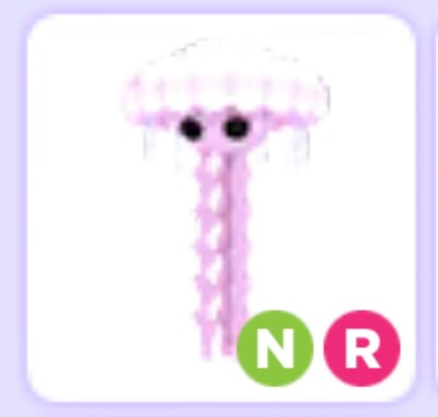 Adopt A pet from Me - Neon Jellyfish | eBay