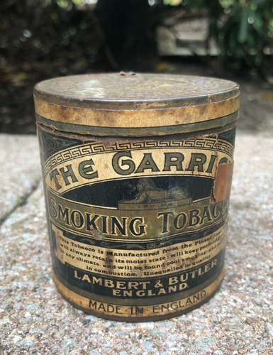 Vintage Lamberty & Butler The Garrick Tobacco Tin Can | eBay