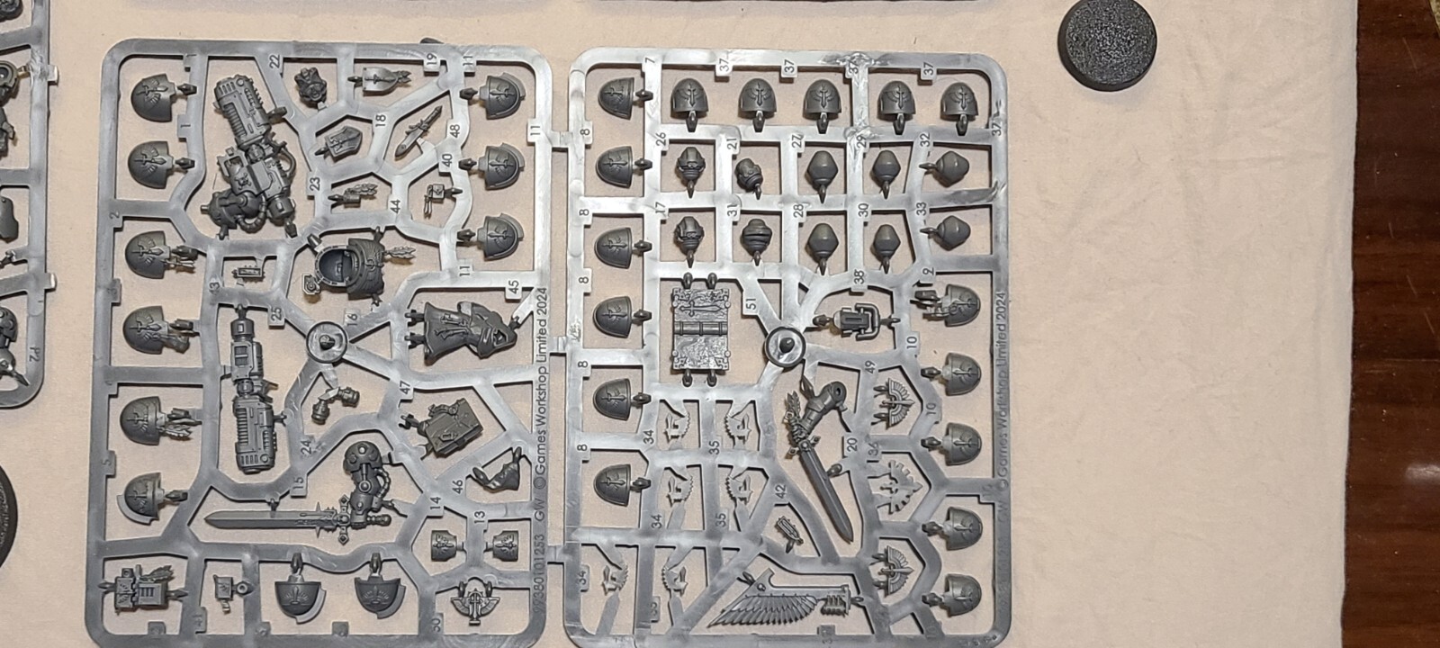 Warhammer 40,000 Dark Angels 10 Deathwing Terminators From Deathwing ...