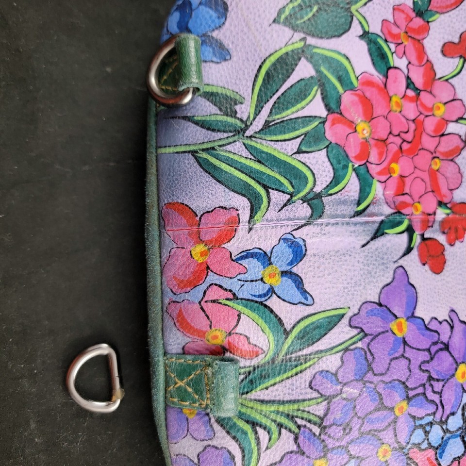 ORIGINAL BY SHARIF 1827 Spring Floral Flower Purse Bag Backpack with ...