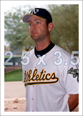 Dave McCarty - 2003 Oakland Athletics - choose a size - color print | eBay