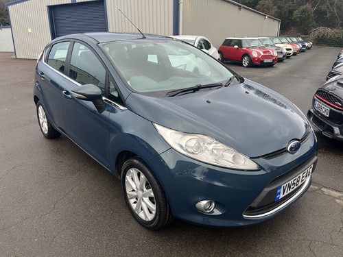2008 58 NO RESERVE Ford Fiesta ZETEC 1.6 TDCI DIESEL 5DR MOT 28/6/26 ...