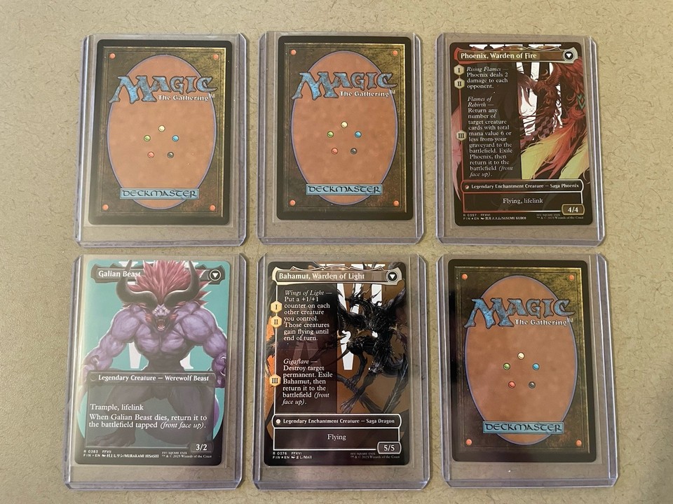 Final Fantasy MTG Collector Box Bulk Lot - Tina Lockhart, Zidane, Dion ...