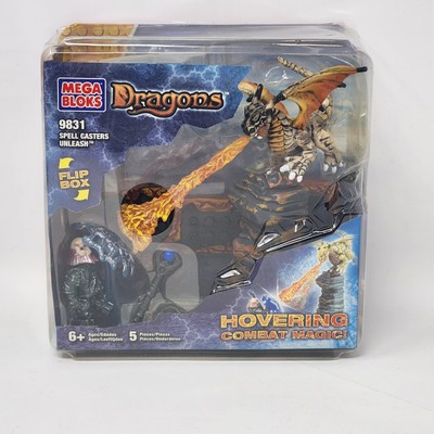 Mega Bloks Dragons Metal Age Hovering Combat Magic Dragon 9831 New ...