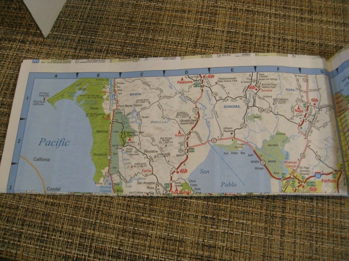 Aaa Mapa De California