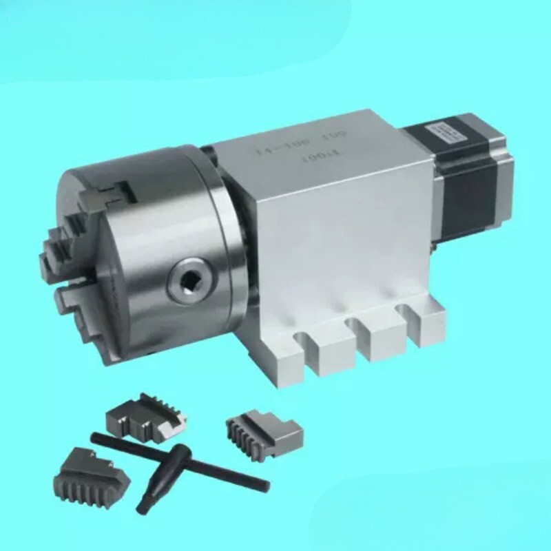 Engraving Machine Indexing Head A-axis Rotary Axis CNC Indexing Head 50 ...